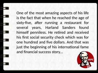 Life of Presentation about Col. Sander.pptx