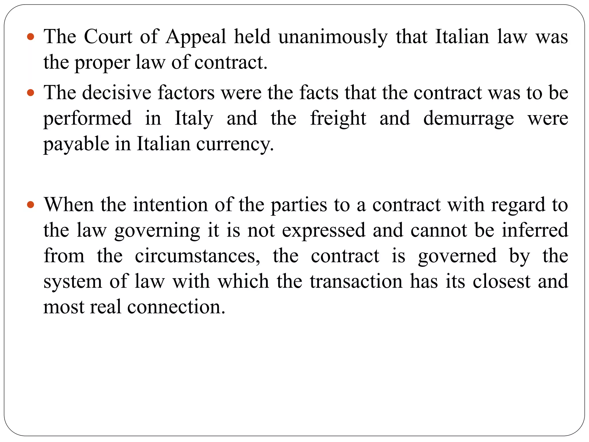 Contracts In Private International Law Pptx