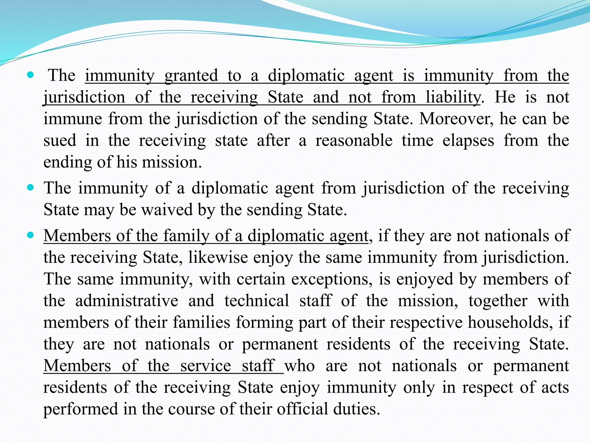 Jurisdiction and Immunities of the Sovereign | PPTX