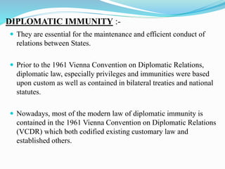 Jurisdiction and Immunities of the Sovereign | PPTX