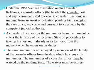 Jurisdiction and Immunities of the Sovereign | PPTX