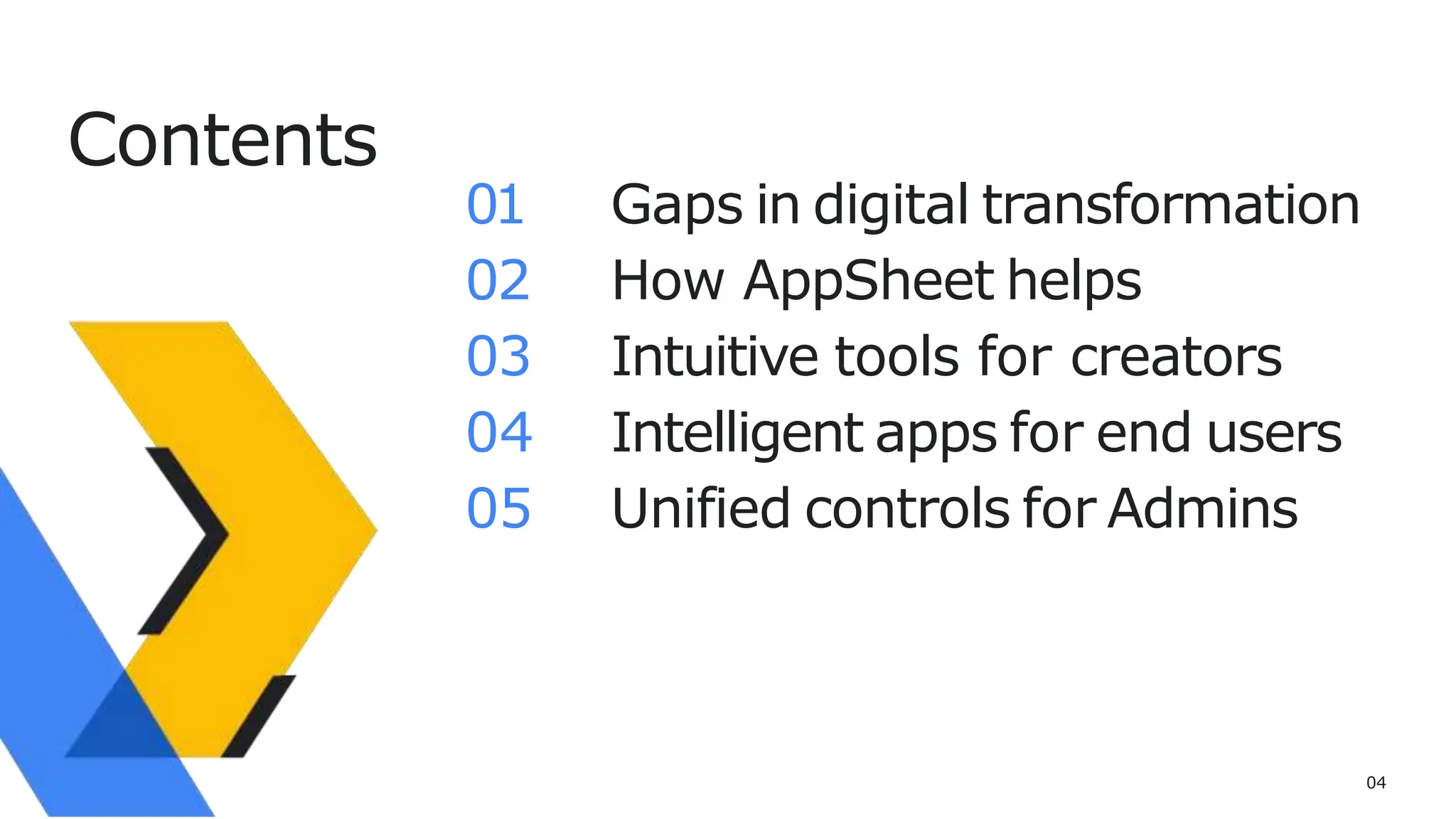 Go from idea to app with no coding using AppSheet.pptx