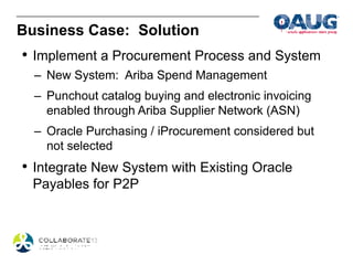 Oracle EBS: P2P with EBS Payables and Non-EBS Procurement | PPTX ...