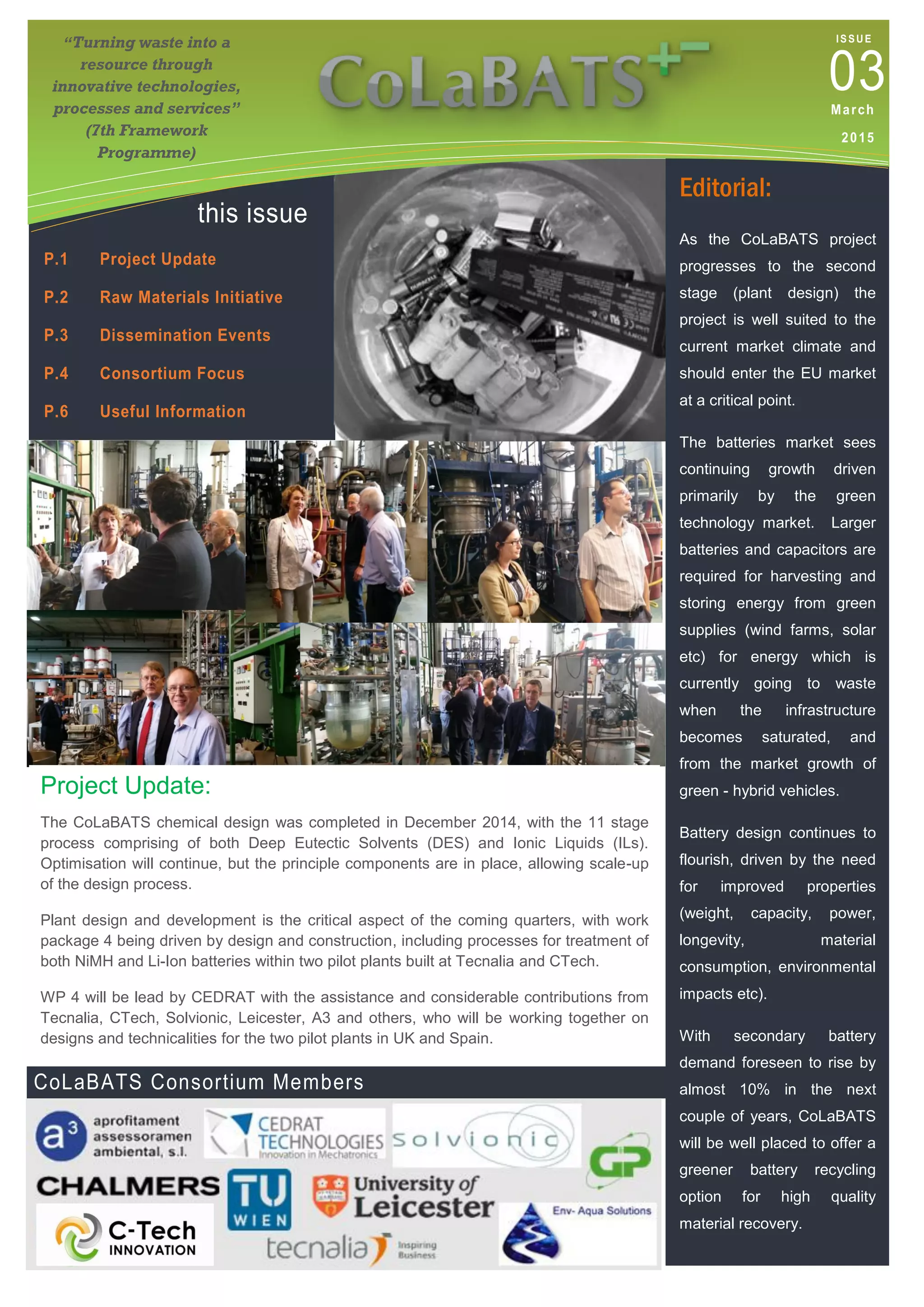 COLABATS newsletter 03 | PDF