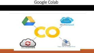 Introduction to colab online free database | PPTX