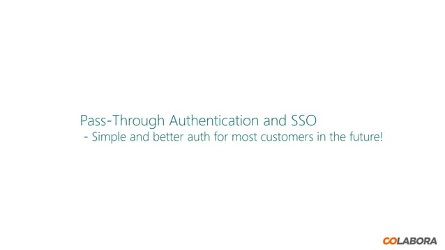 Azure PTA vs ADFS vs Desktop SSO | PDF