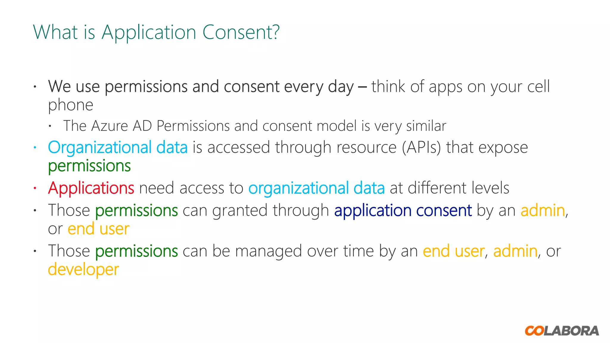 Managing enterprise applications, permissions, and consent in Azure Active Directory | PDF