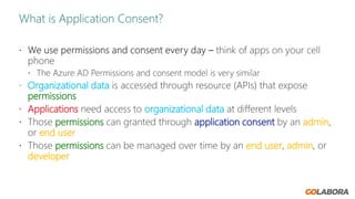Managing enterprise applications, permissions, and consent in Azure ...