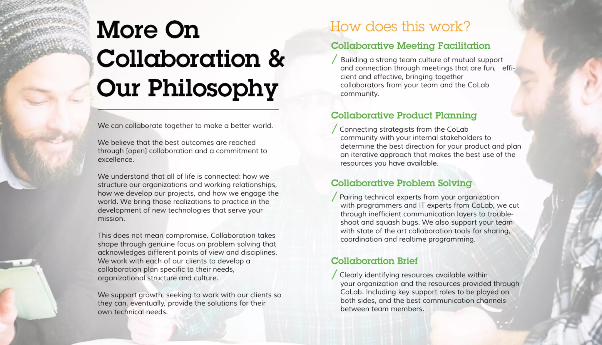 CoLab Coop - Design, Development, Collaboration | PDF