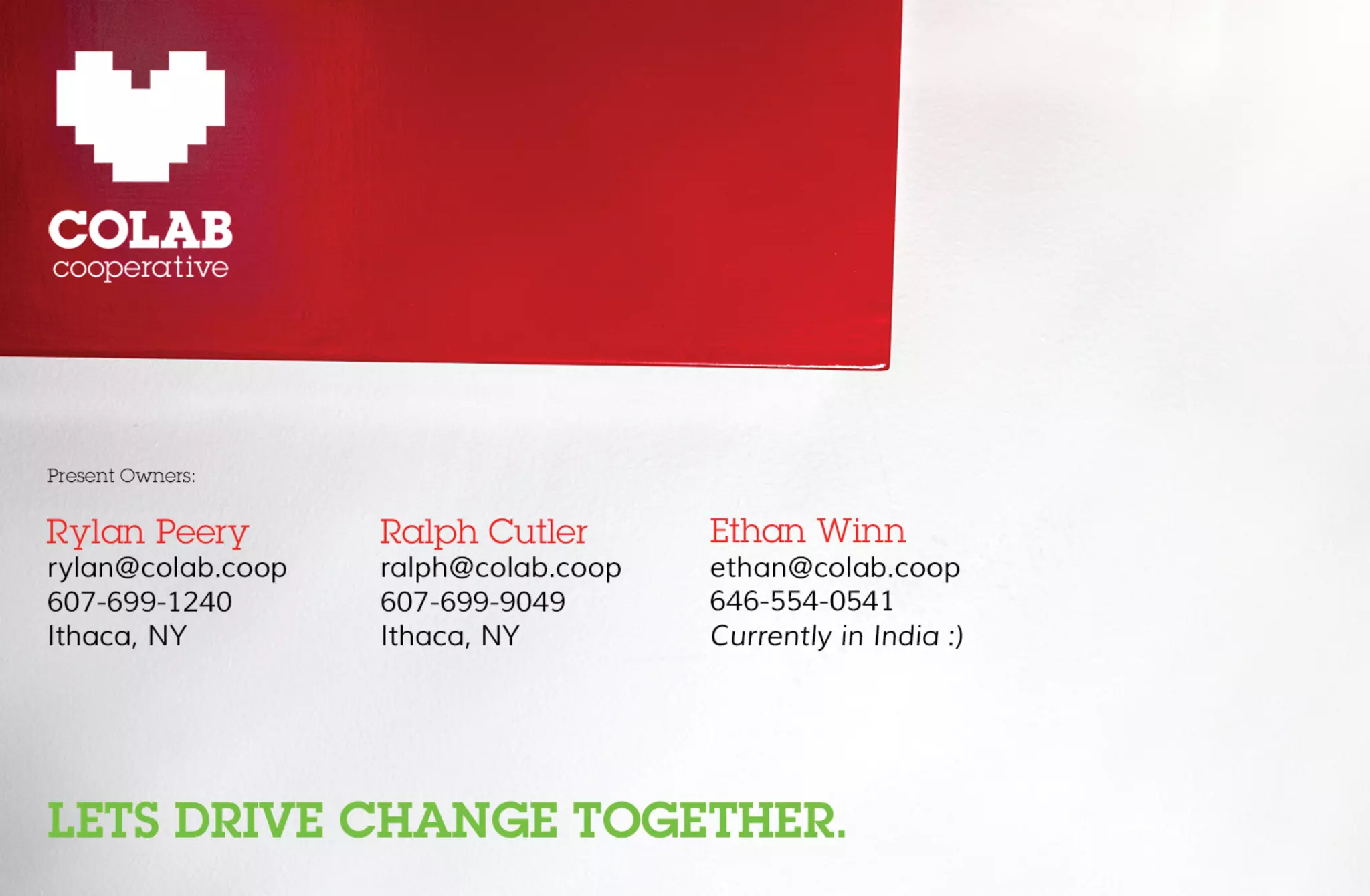 CoLab Coop - Design, Development, Collaboration | PPT