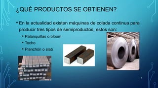 Colada continua | PPTX