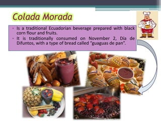 Colada morada ste. moya | PPTX