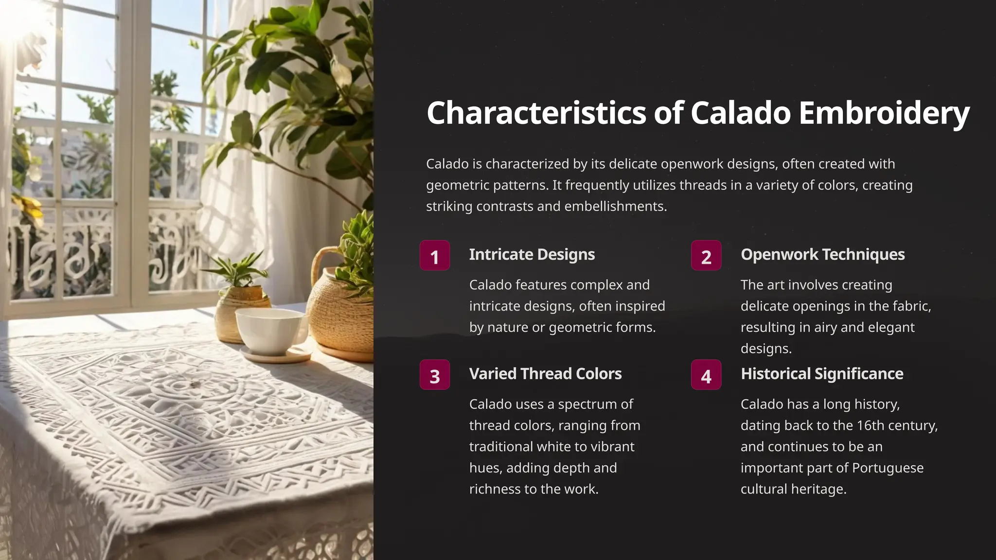 Coladoamazingneedle craftrafting of intricate, often delicate designs ...