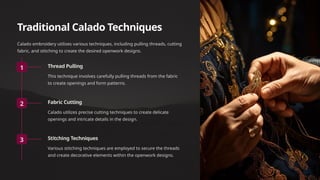 Coladoamazingneedle craftrafting of intricate, often delicate designs ...