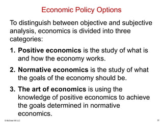 Economics and Economic reasoning Chap. 1 | PPT