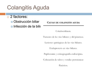 Colangitis | PPTX