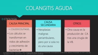 Colangitis | PPTX