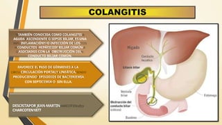 colangitis aguda de patología quirúrgica | PPTX