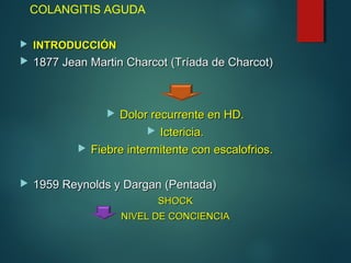 Colangitis aguda 2016 | PPT