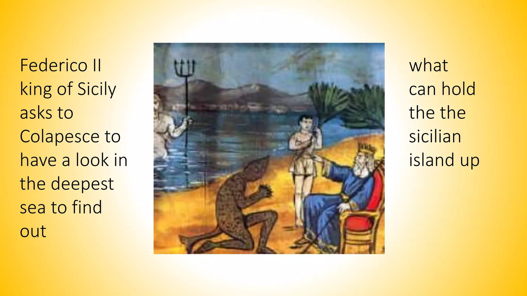 Colapesce legend | PPTX