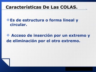 Colas | PPT