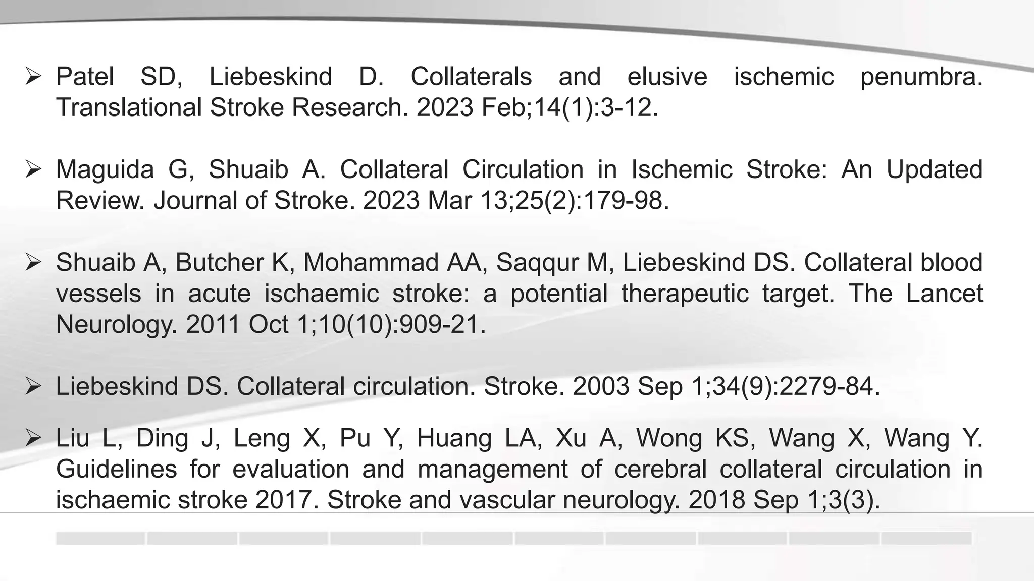 extracranial and intracranial cerebral collateral circulation .pptx