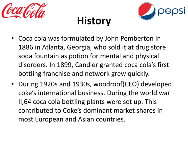 Cola war continues: Coke and Pepsi 21st century and battle for ...