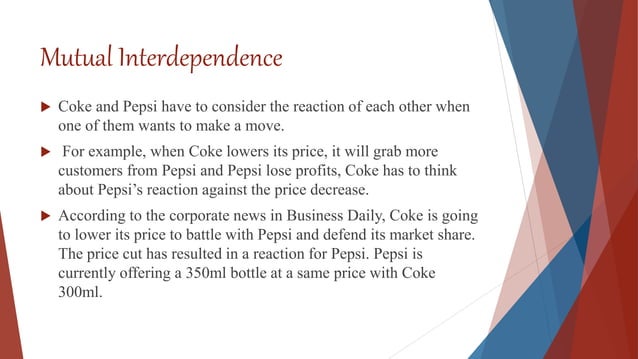Cola wars Pepsi and Coke Oligopoly | PPTX