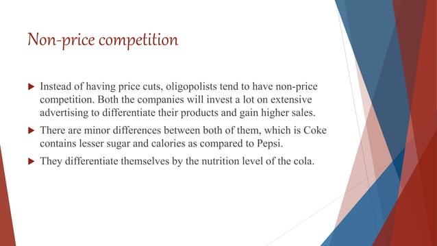 Cola wars Pepsi and Coke Oligopoly | PPTX