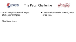 Cola Wars - Coke Vs Pepsi Harvard Business School Case Study | PPTX