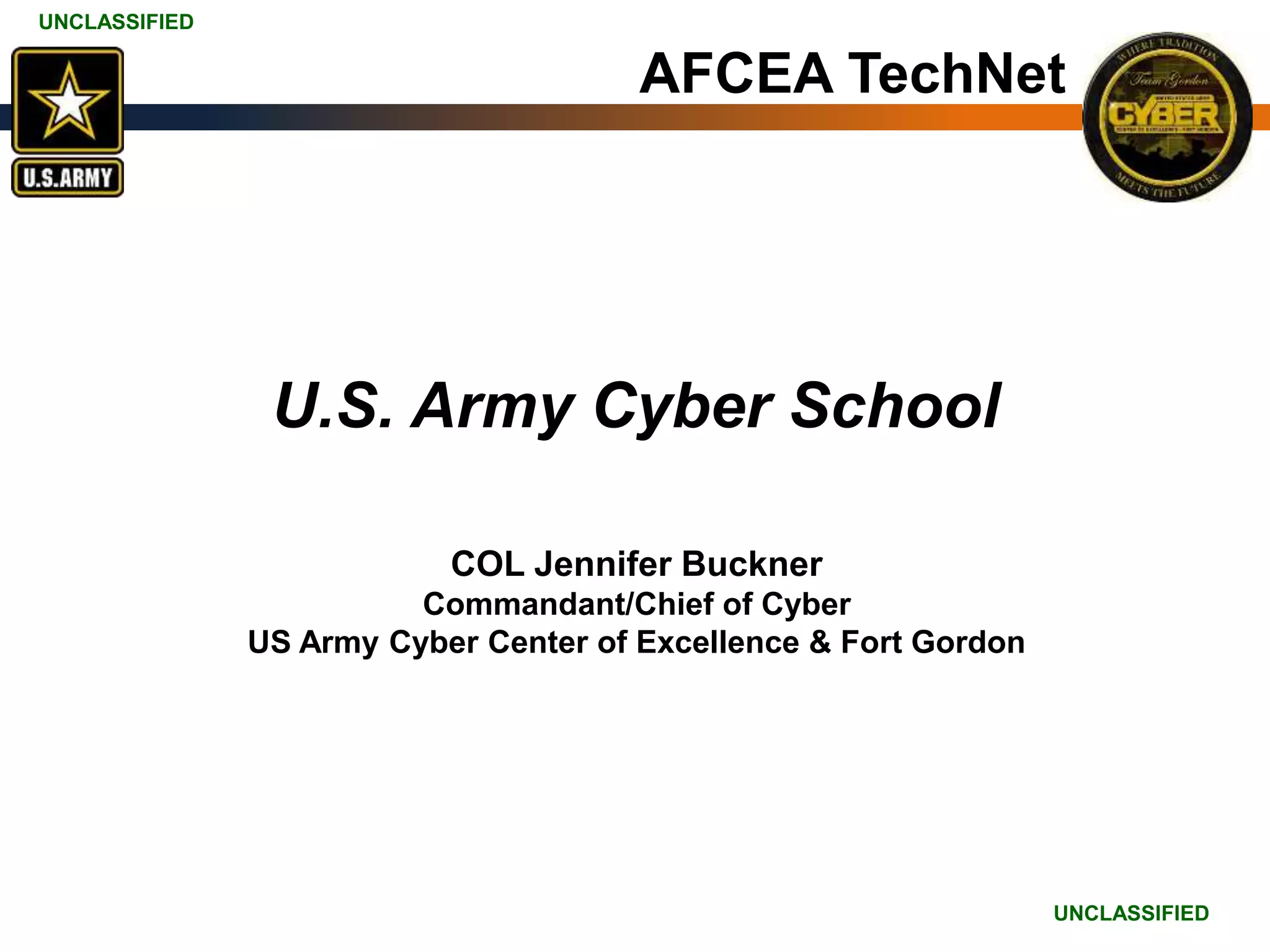 Cyber Commandant Presentation: TechNet Augusta 2015 | PPTX | Business ...