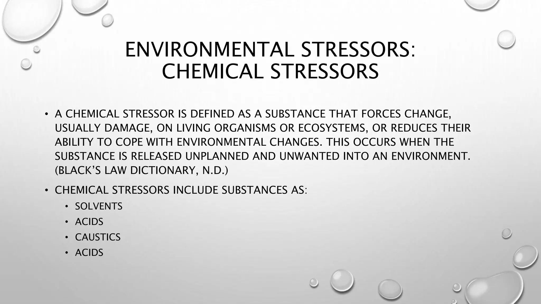 4.6 environmental stressors | PPTX