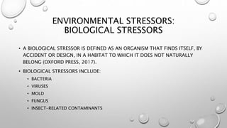 4.6 environmental stressors | PPTX