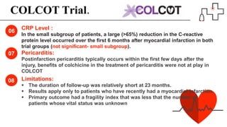 Colchicine drug in cardiovascular clinical trials | PPTX