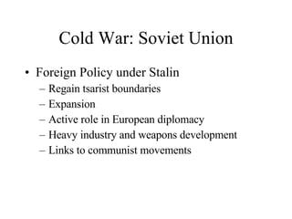 Cold War | PPT