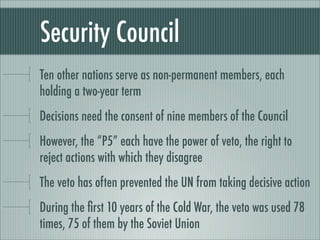 Cold War 2 Norad, UN | PPT