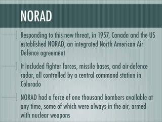 Cold War 2 Norad, UN | PPT