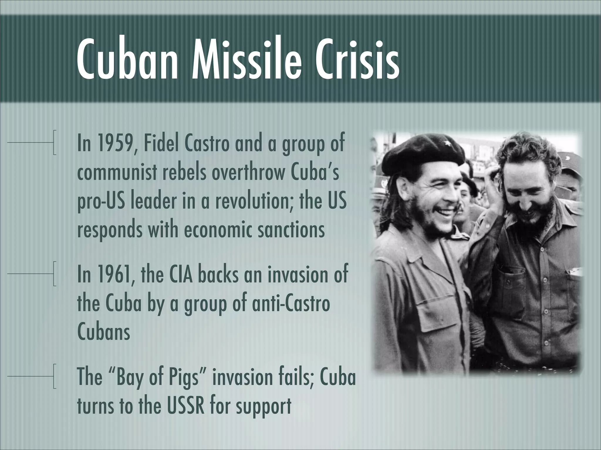 Cold War 3 Suez, Cuban Missile Crisis | PDF