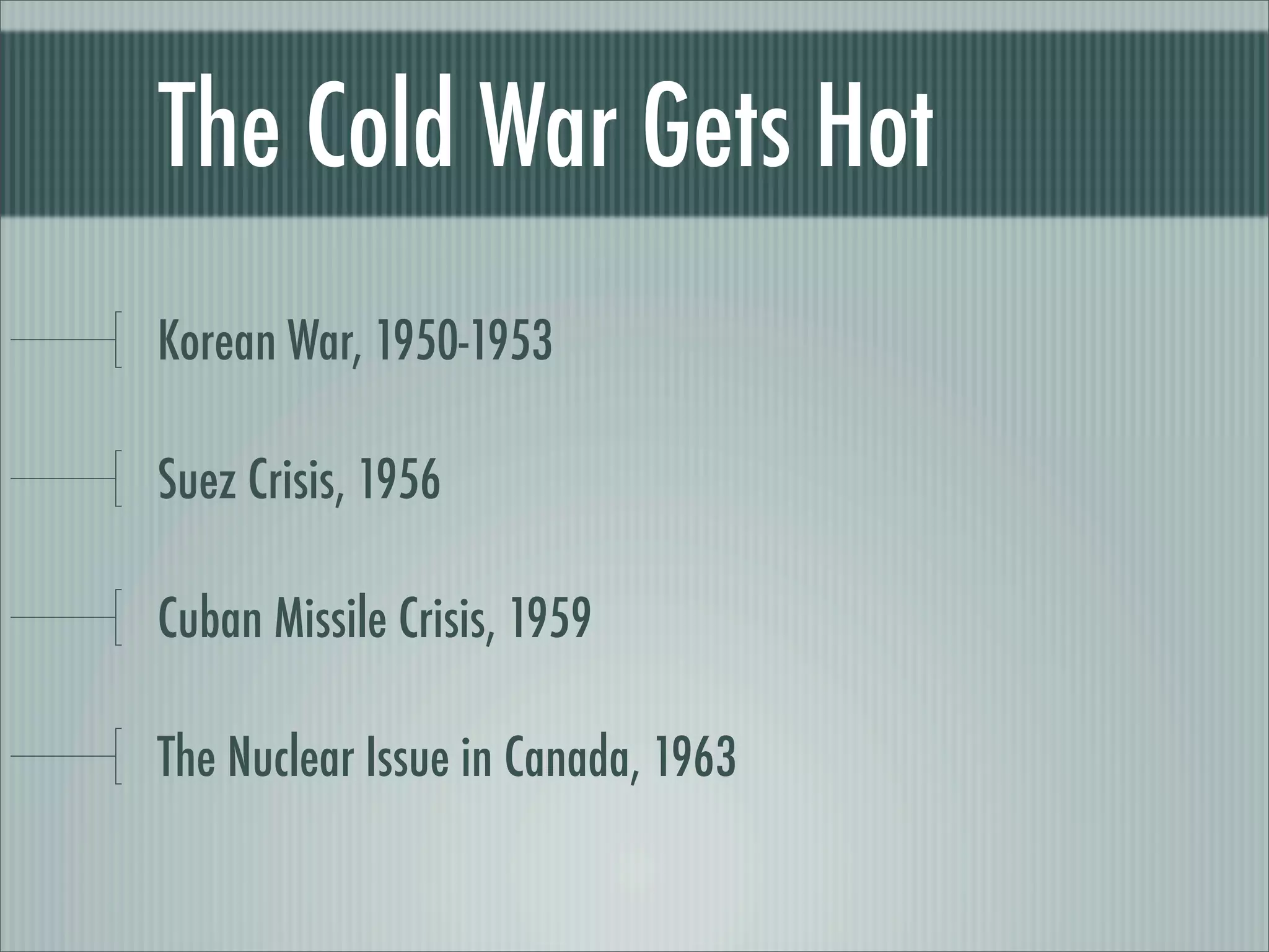Cold War 3 Suez, Cuban Missile Crisis | PDF