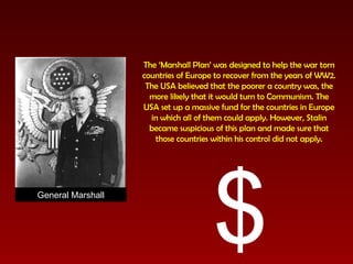 COLD WAR: How did the USA try and [prevent the spread of Communism? | PPT