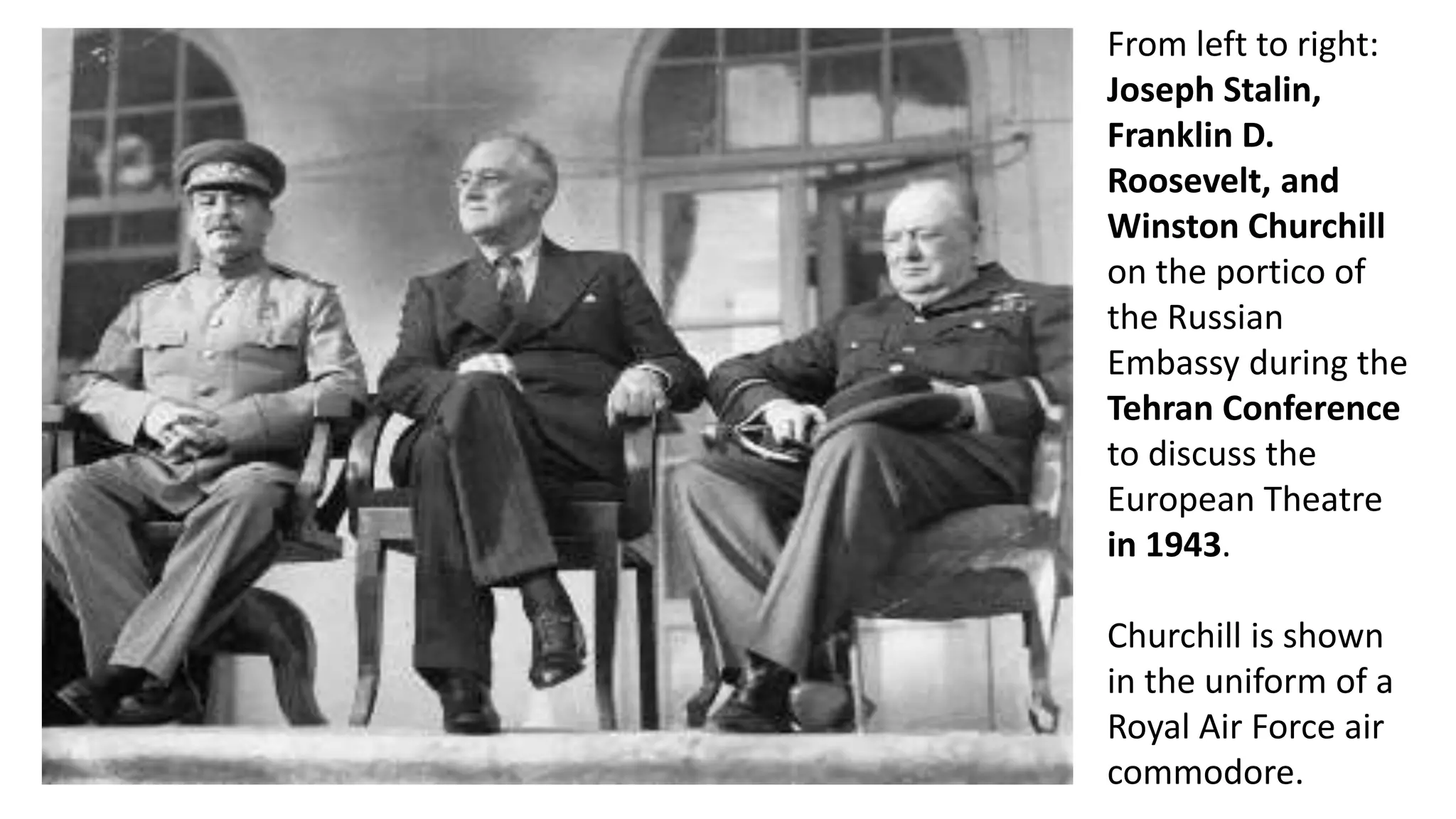CAMBRIDGE A2 HISTORY - COLD WAR: TEHRAN CONFERENCE | PPT