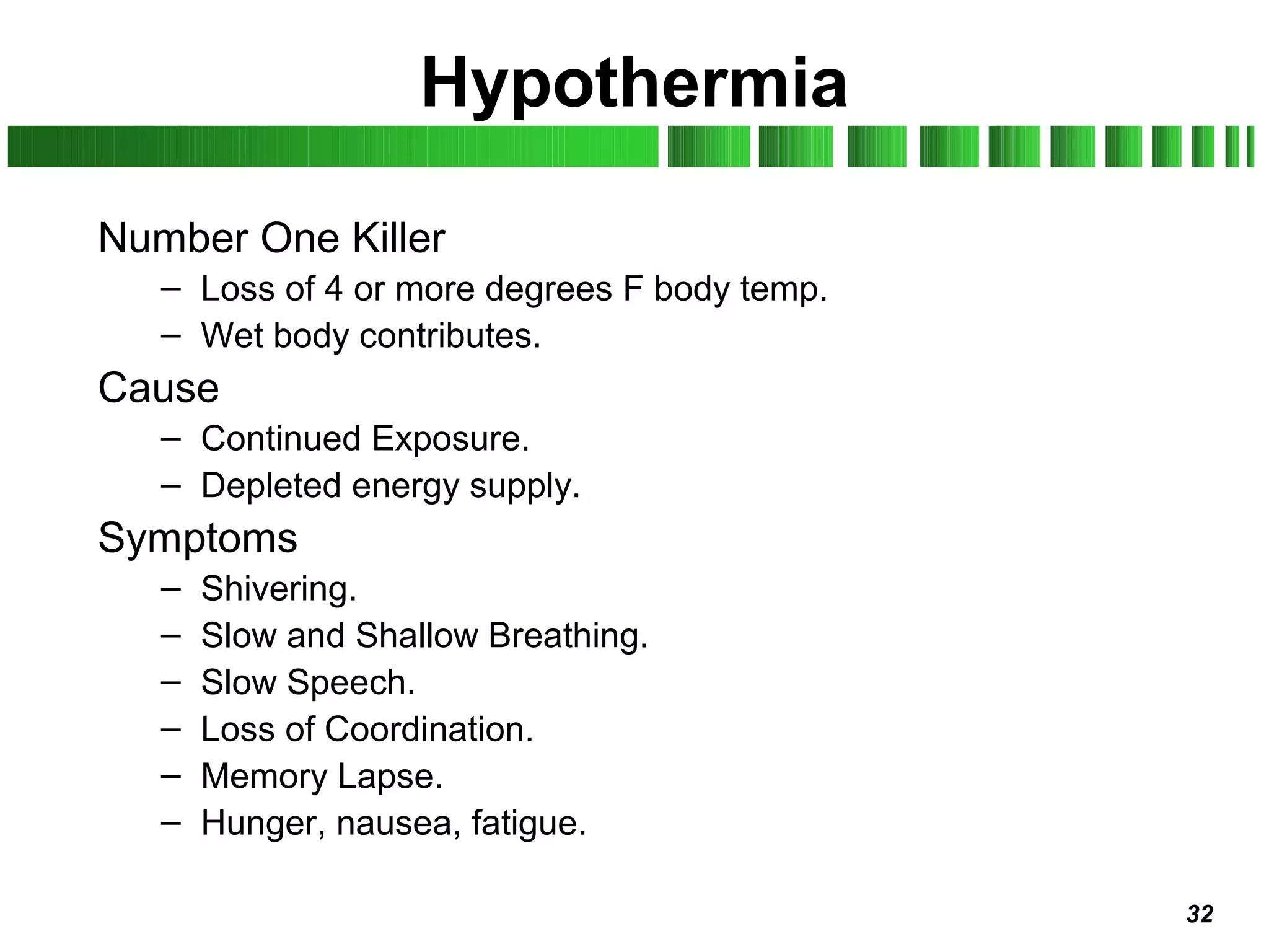 Cold weather-safety extensive power point | PPT