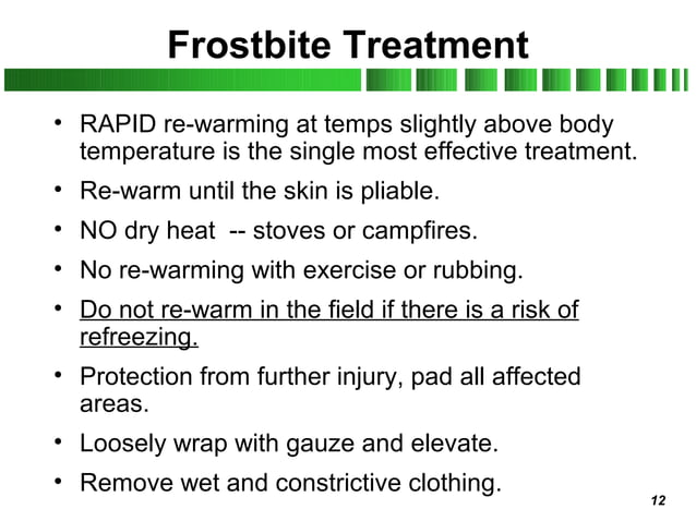 Cold weather-safety extensive power point | PPT