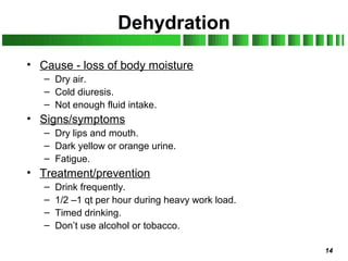 Cold weather-safety extensive power point | PPT