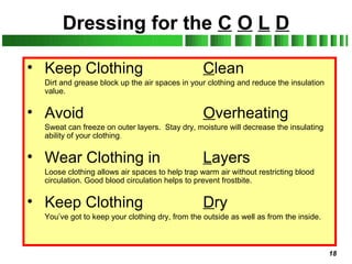 Cold weather-safety extensive power point | PPT