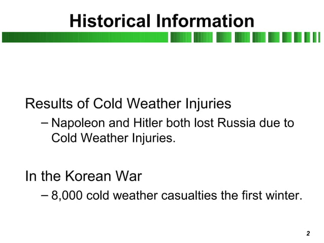 Cold weather-safety extensive power point | PPT