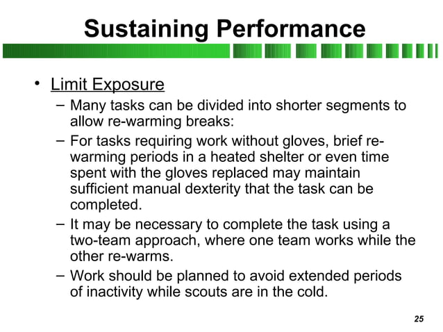 Cold weather-safety extensive power point | PPT