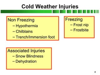 Cold weather-safety extensive power point | PPT