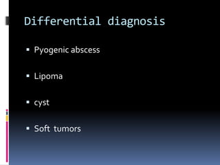 Cold abscess | PPTX