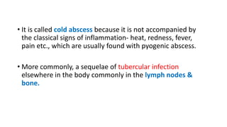 Cold abscess | PPT